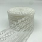 Wholesale Polyester French Elastic Stretch Jacquard Eyelash Lace Trimming For Lingerie Bra