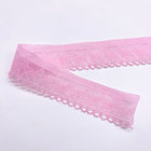 Factory customized free samples knitted elastic lace  trims nylon elastic band webbing  for clothing underwear bra panties