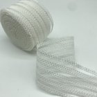 Factory cheap knitted elastic band webbing lace ribbons jacquard webbing for underwear straps