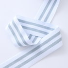 Custom Logo 100% poleyseter Jacquard for Bag Shoes Knitted Webbing strap